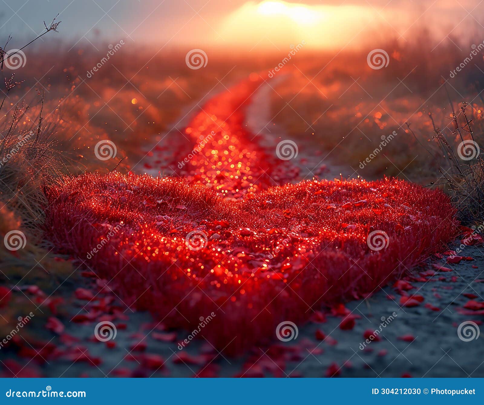 Pathway To Love Stock Photo | CartoonDealer.com #304212024