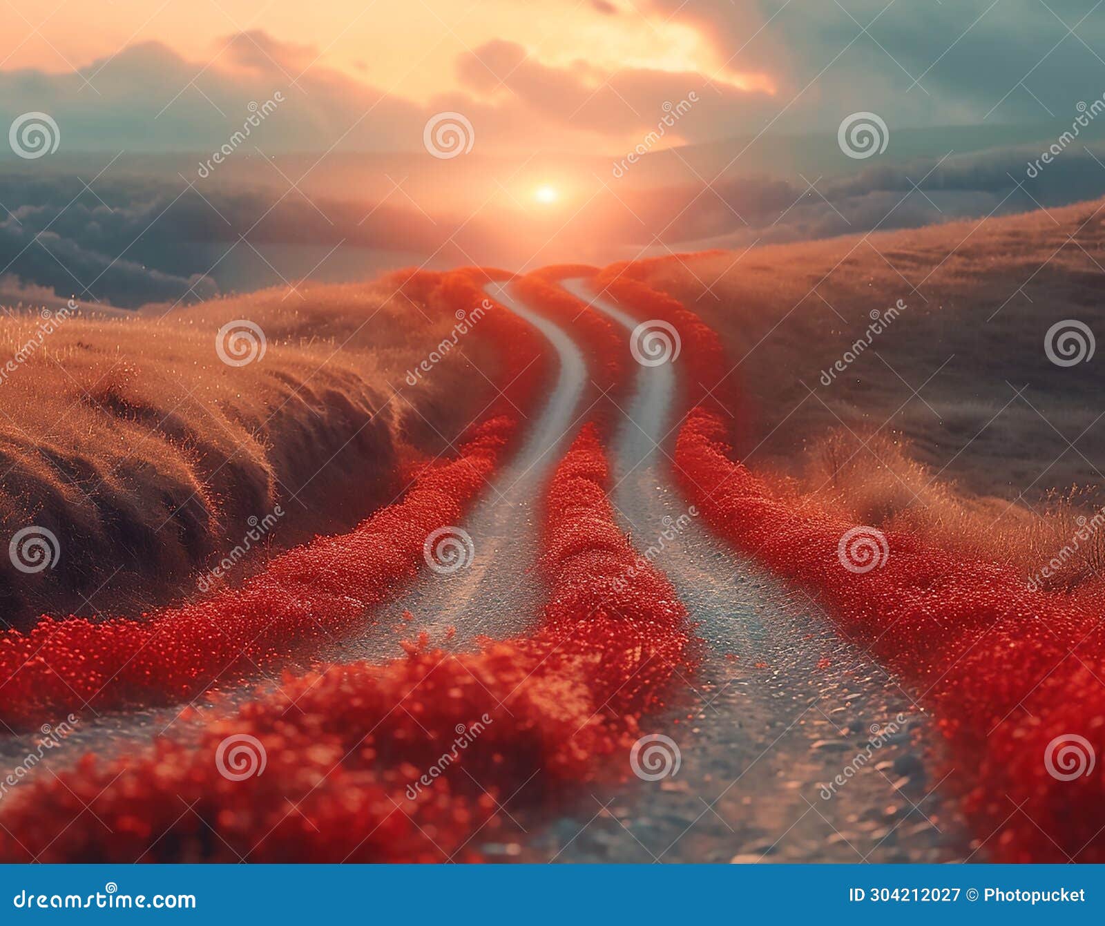 Pathway To Love Stock Photo | CartoonDealer.com #304212024