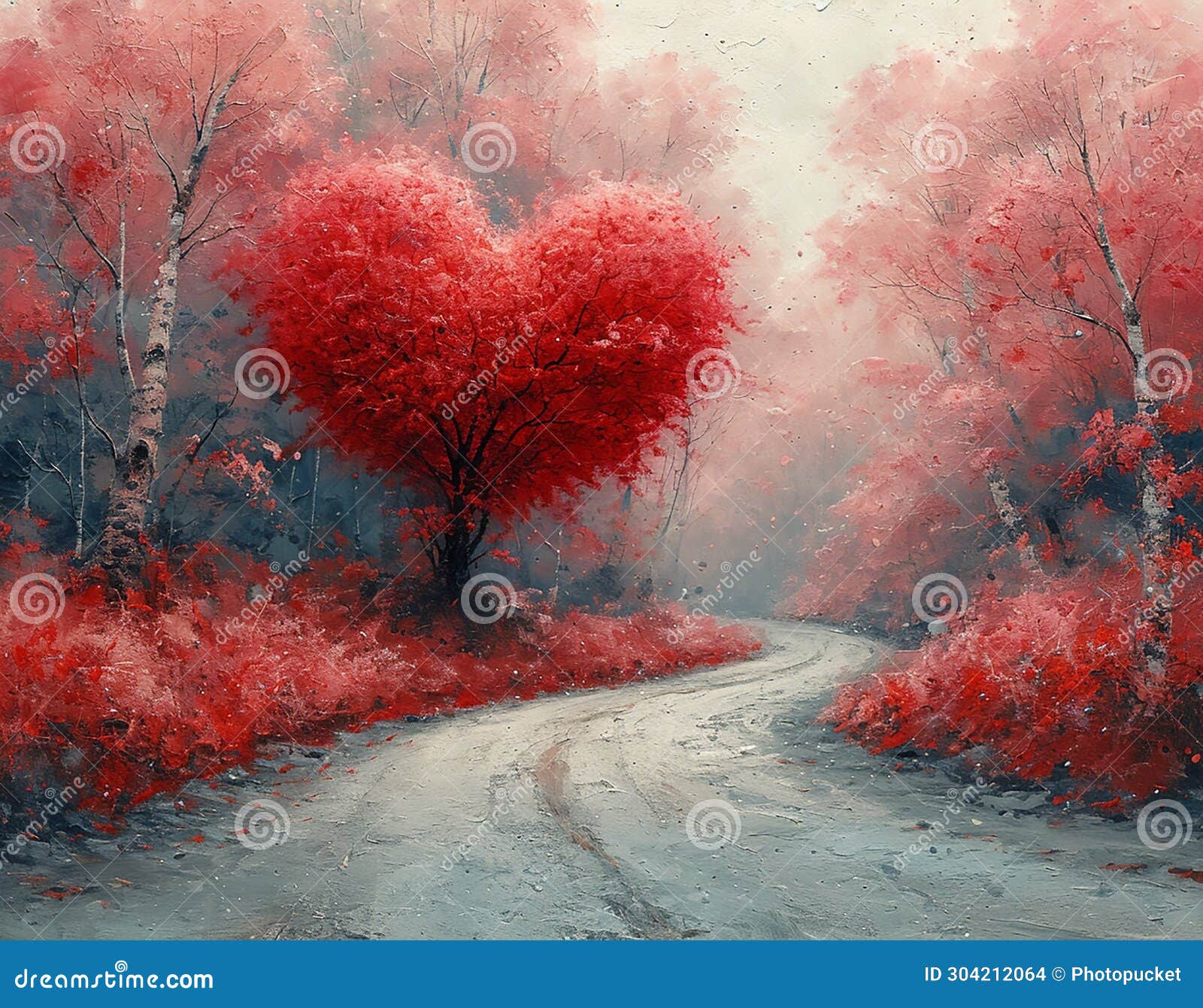 Pathway To Love Stock Photo | CartoonDealer.com #304212024