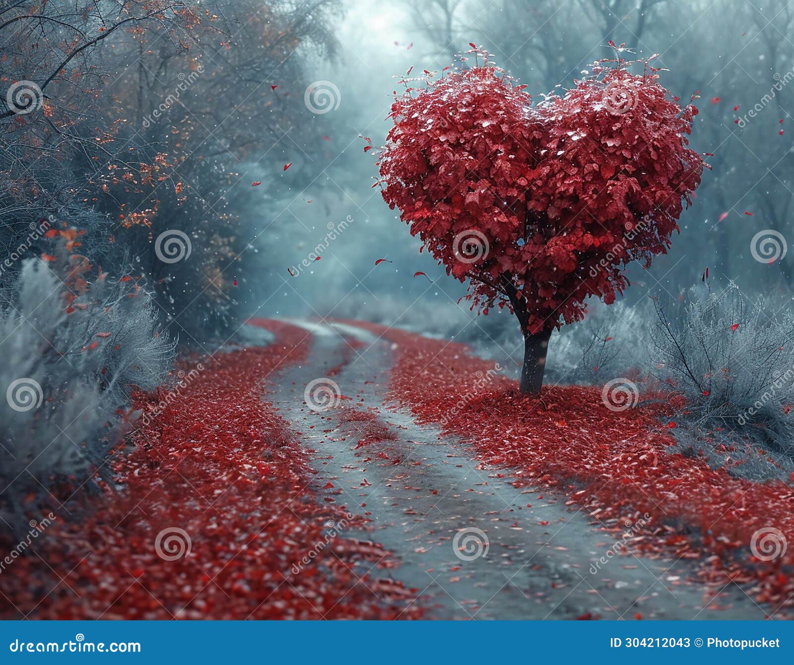 Pathway To Love Stock Photo | CartoonDealer.com #304212024