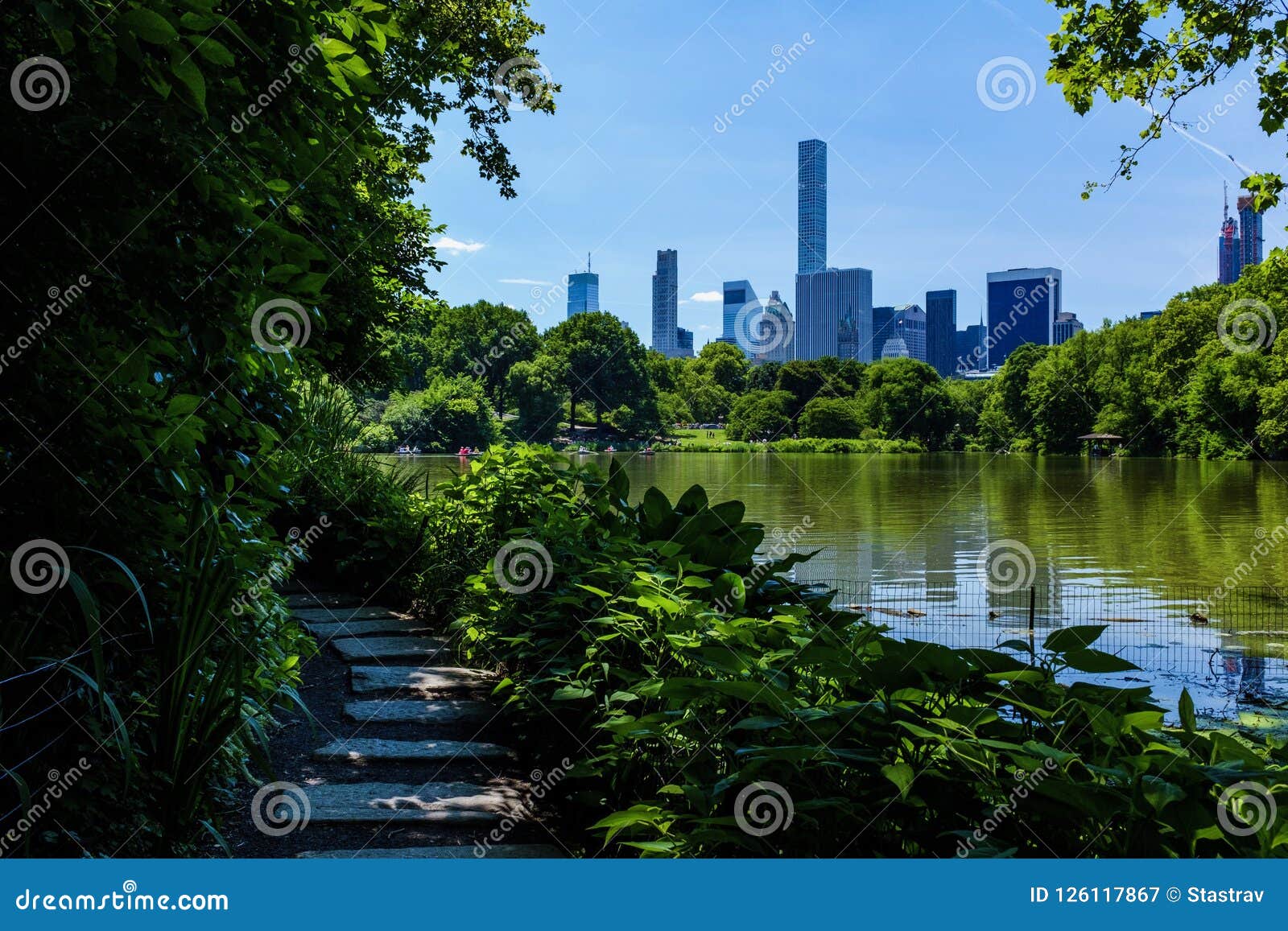 NYC Central Park stock image. Image of travel, parks - 126117867