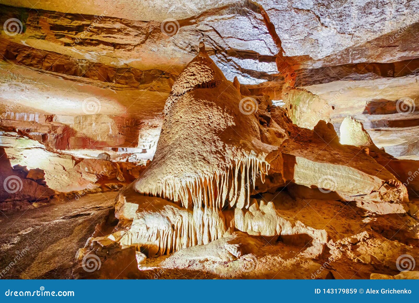 Pathway Underground Cave In Laos Royalty-Free Stock Image ...