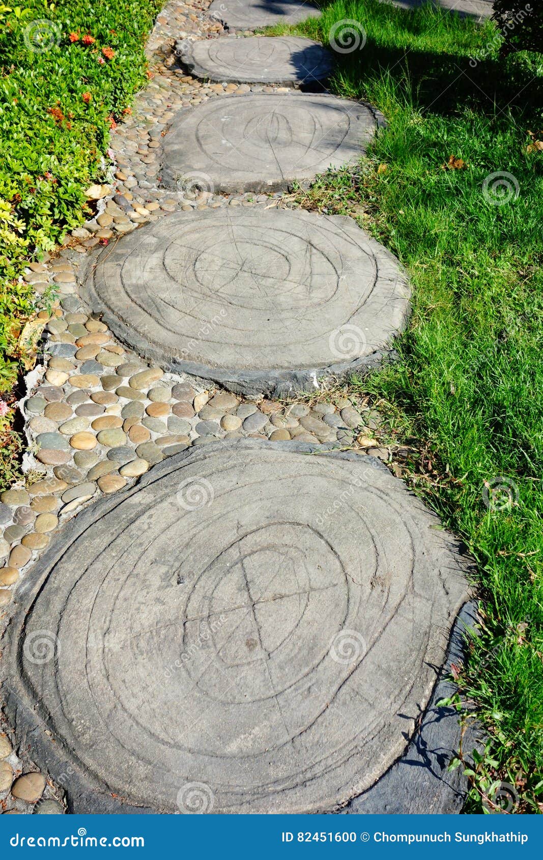 Pathways stock photo. Image of path, logs, route, garden - 82451600