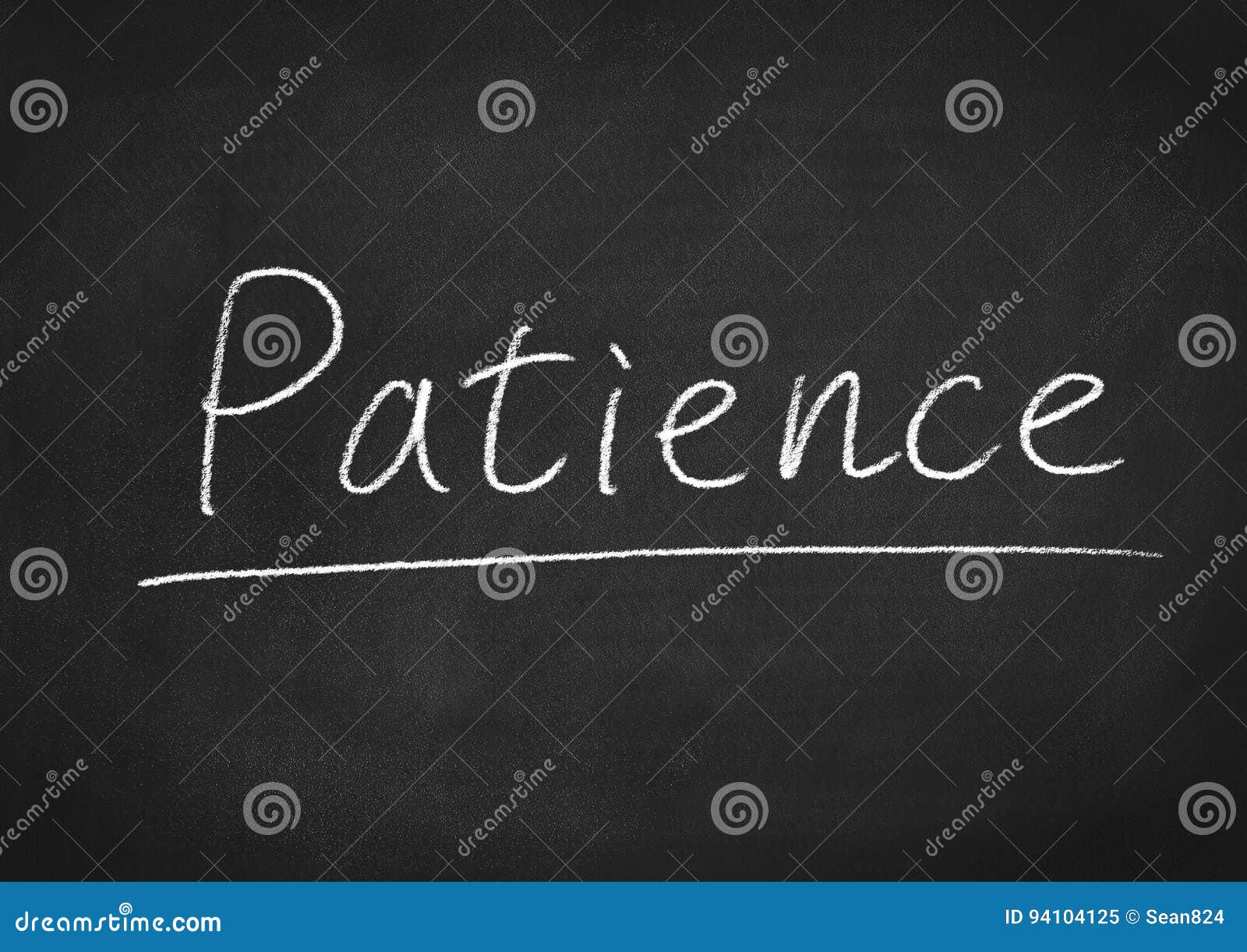Patience stock illustration. Illustration of background - 94104125