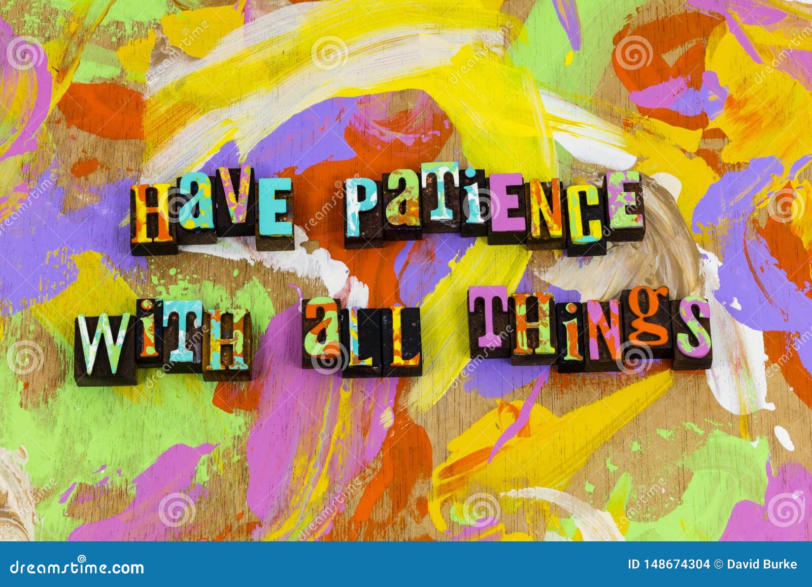 Patience Kindness Goodness Experience Knowledge Relationship Love Stock ...