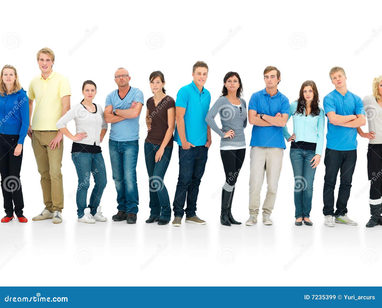 Patience - People Standing in a Queue Stock Image - Image of lifestyle ...