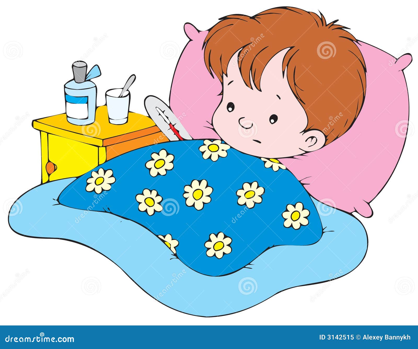 Patient vektor abbildung. Bild von krank, comics, belebt - 3142515