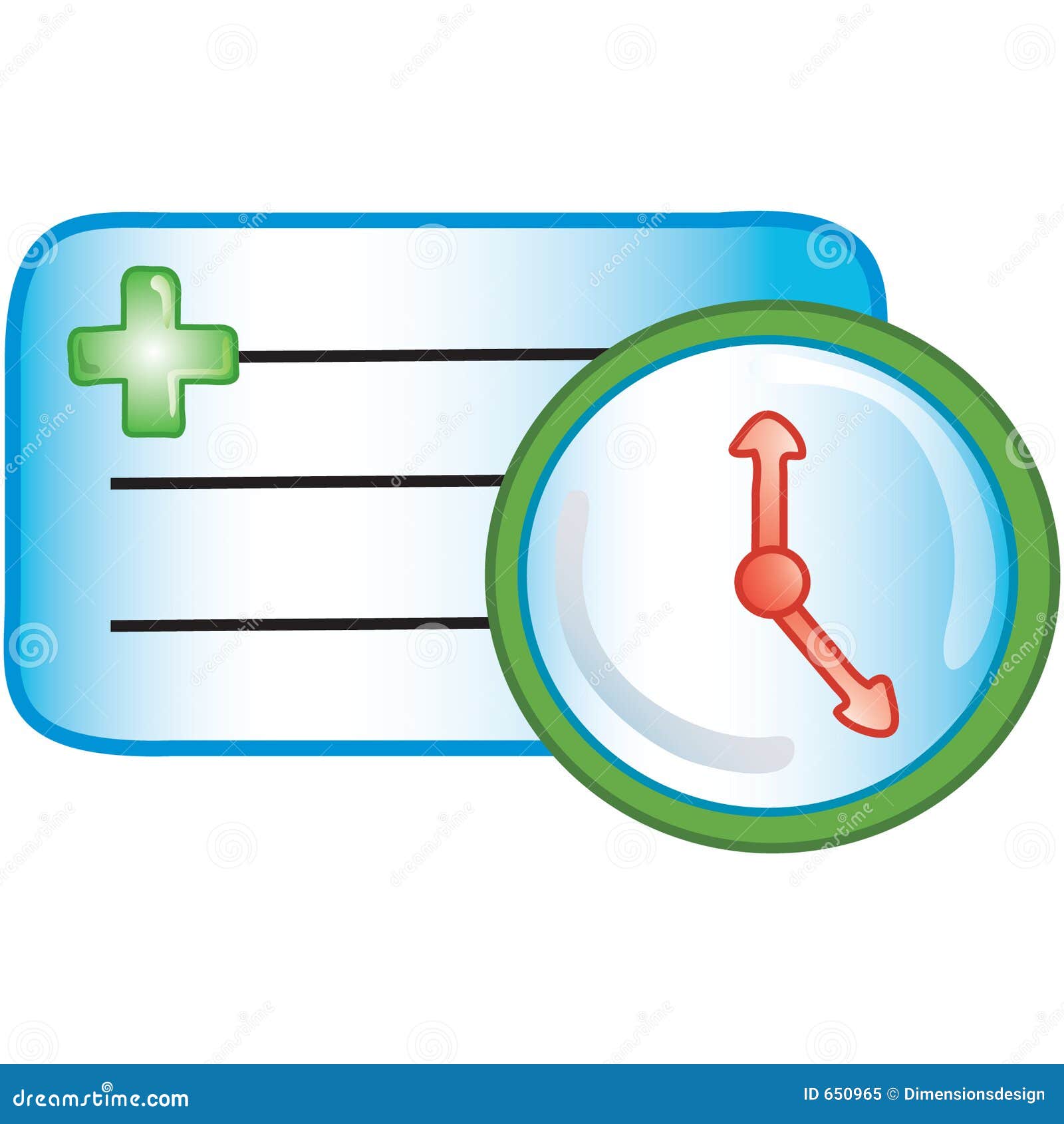 Patient appointment icon stock vector. Illustration of appointment - 650965
