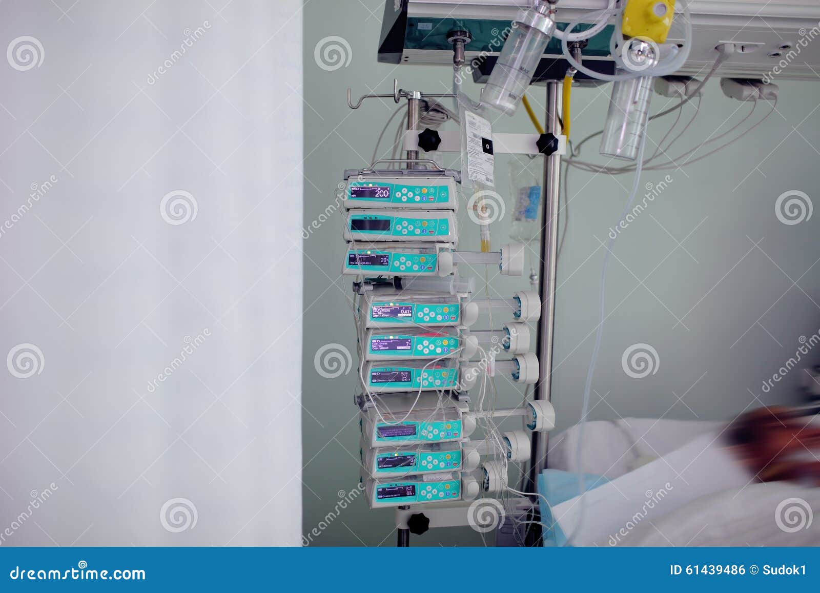 Patient being treated stock photo. Image of clinical - 61439486