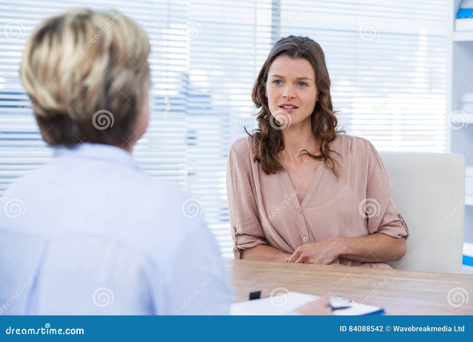 Patient Consulting a Doctor Stock Photo - Image of doctor, casual: 84088542