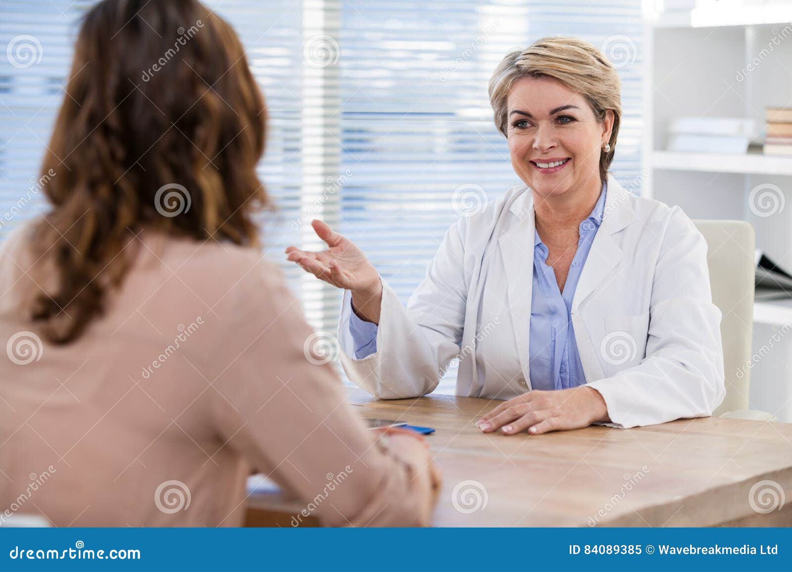 Patient Consulting a Doctor Stock Image - Image of medical, patient ...