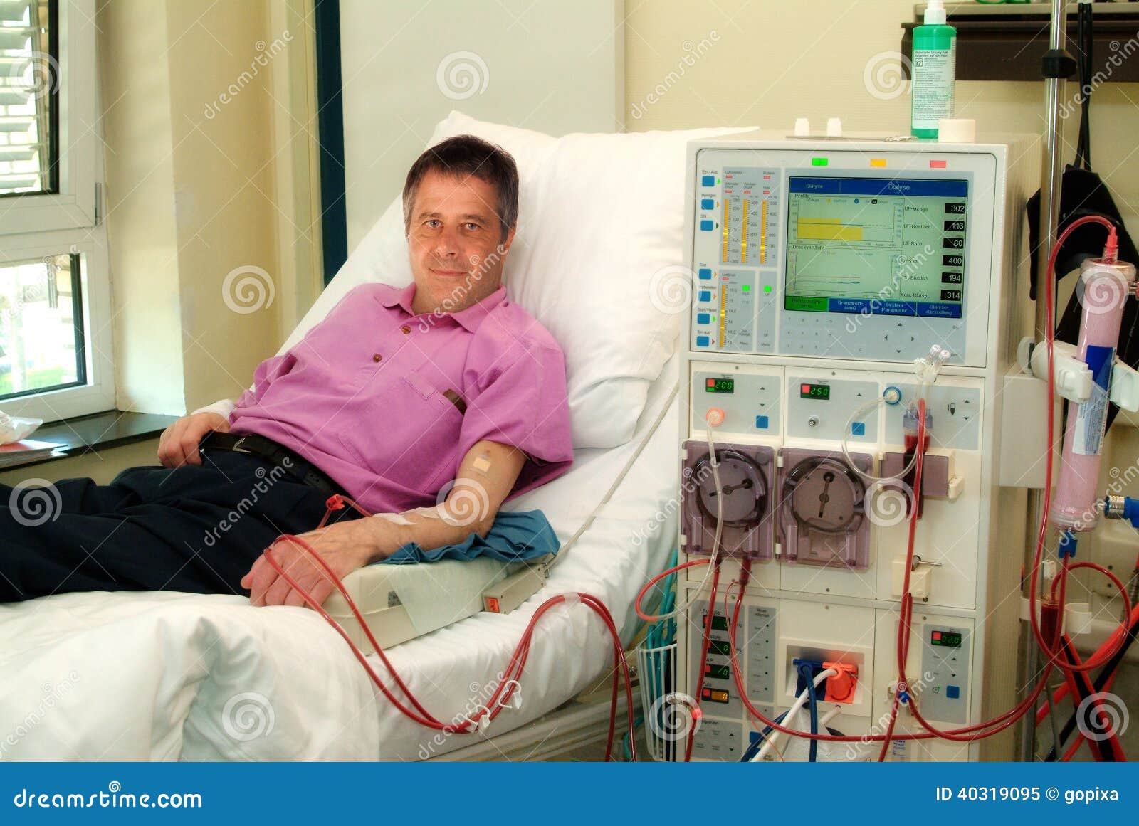 Patient on Dialysis Machine Stock Image - Image of disease, medical ... Patient on Dialysis Machine Stock Image - Image of disease, medical ...
