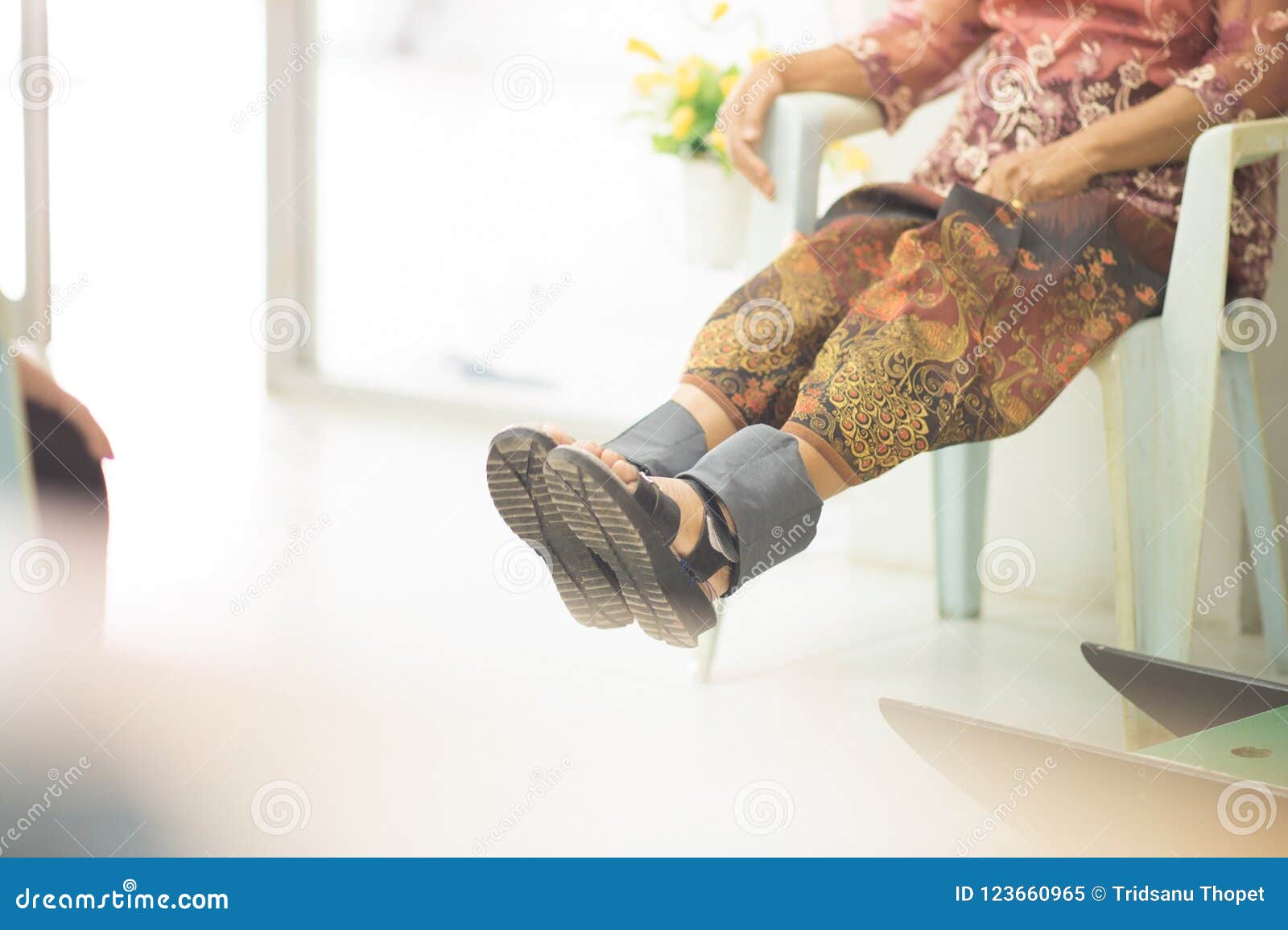 Patient Exercise in Hospital Stock Image - Image of healthy ...