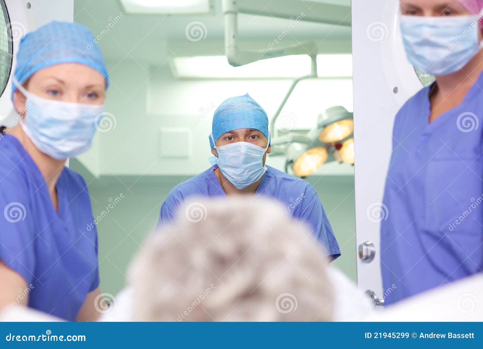 Patient going into surgery stock image. Image of health - 21945299