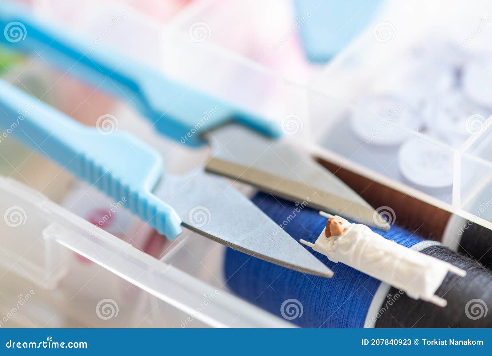 The Patient Has Scissors on the Thread Stock Image - Image of operation ...