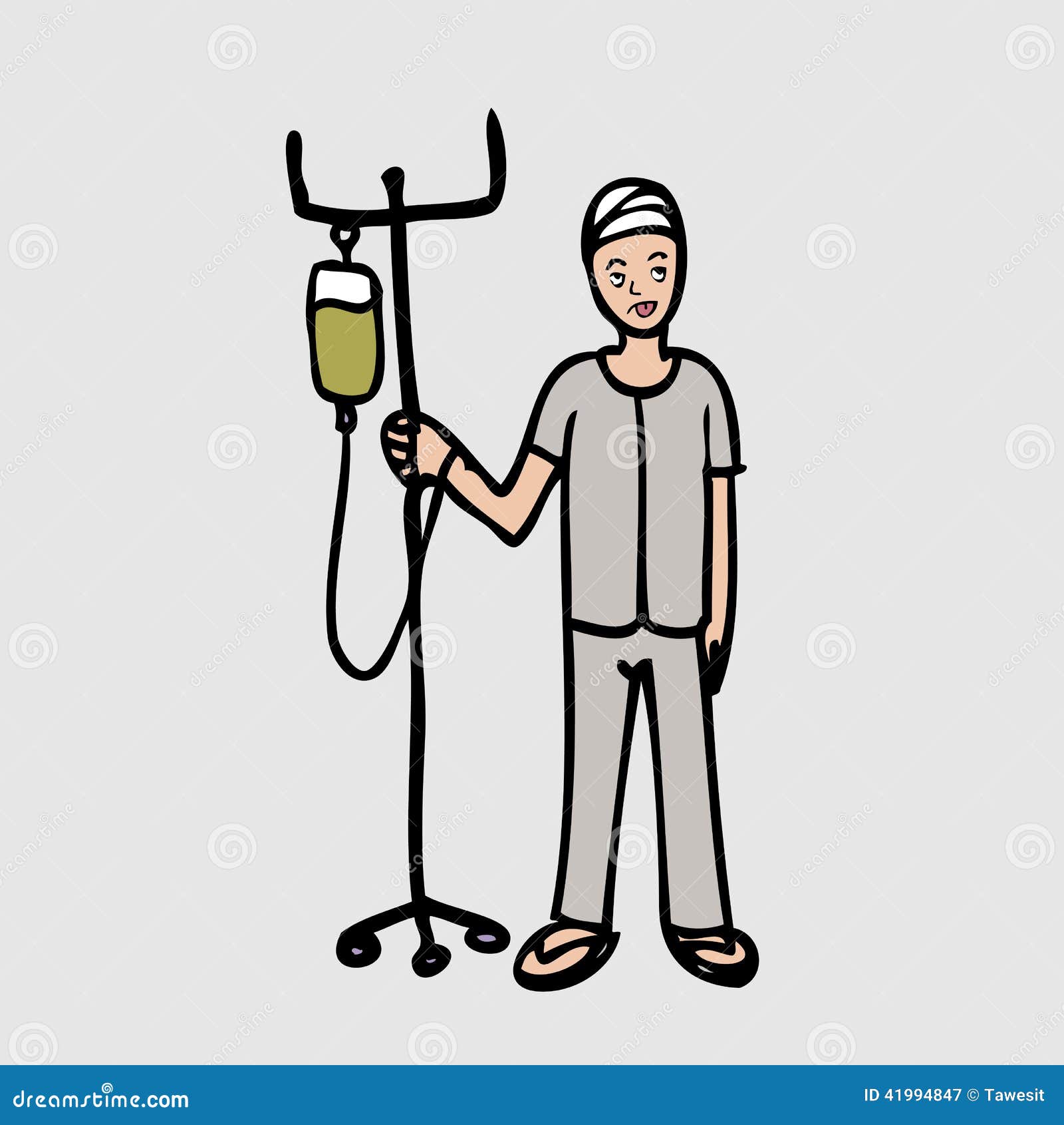 Patient And Intravenous Fluid Cartoon Vector | CartoonDealer.com #41994847 Patient And Intravenous Fluid Cartoon Vector | CartoonDealer.com #41994847