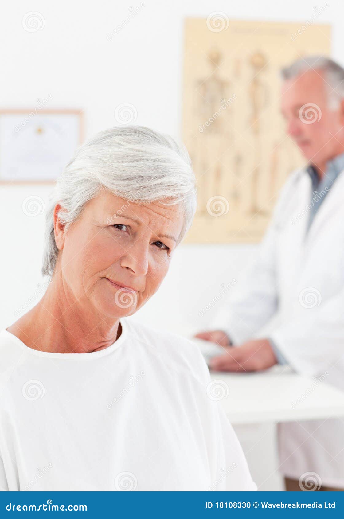 Patient Looking at the Camera Stock Photo - Image of menual, male: 18108330
