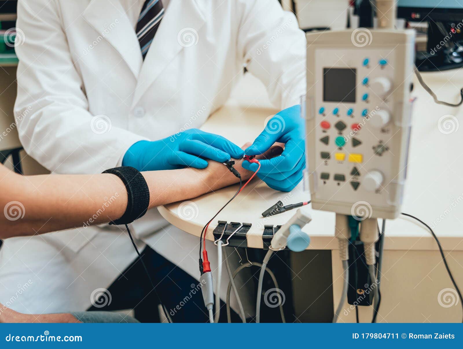 Reception at the Doctor-neuropathologist. Medical Examination in ...