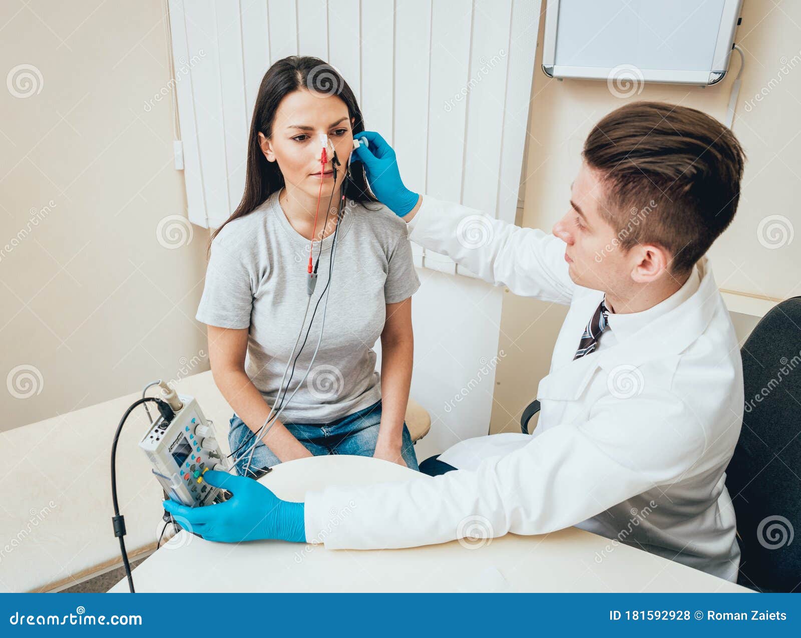 Reception at the Doctor-neuropathologist. Medical Examination in ...