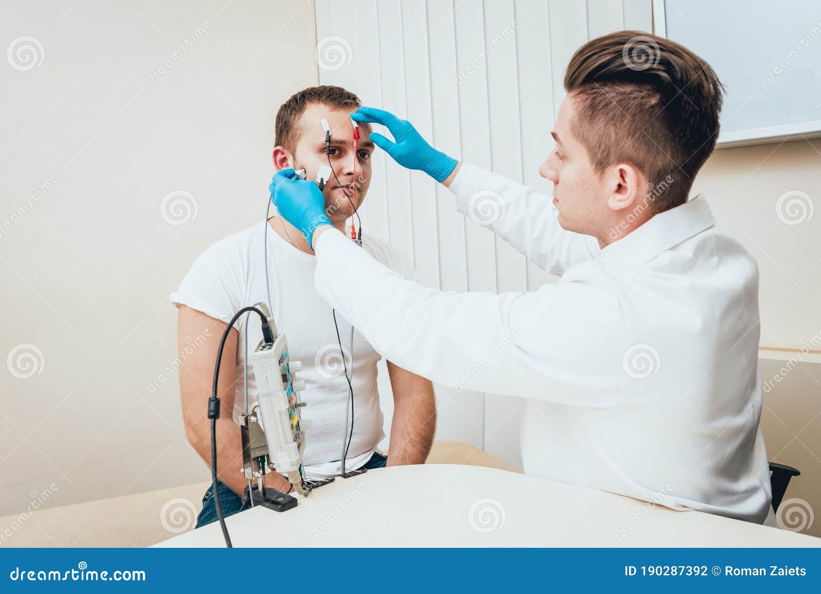 Reception at the Doctor-neuropathologist. Medical Examination in ...