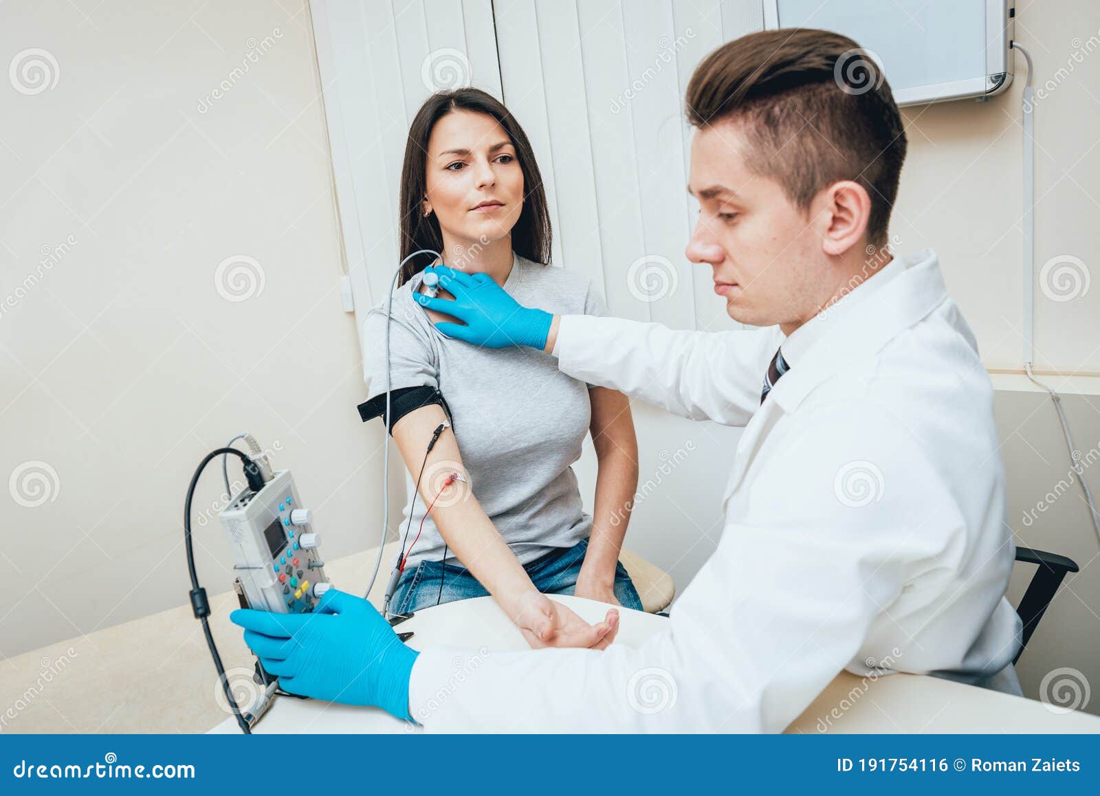 Reception at the Doctor-neuropathologist. Medical Examination in ...