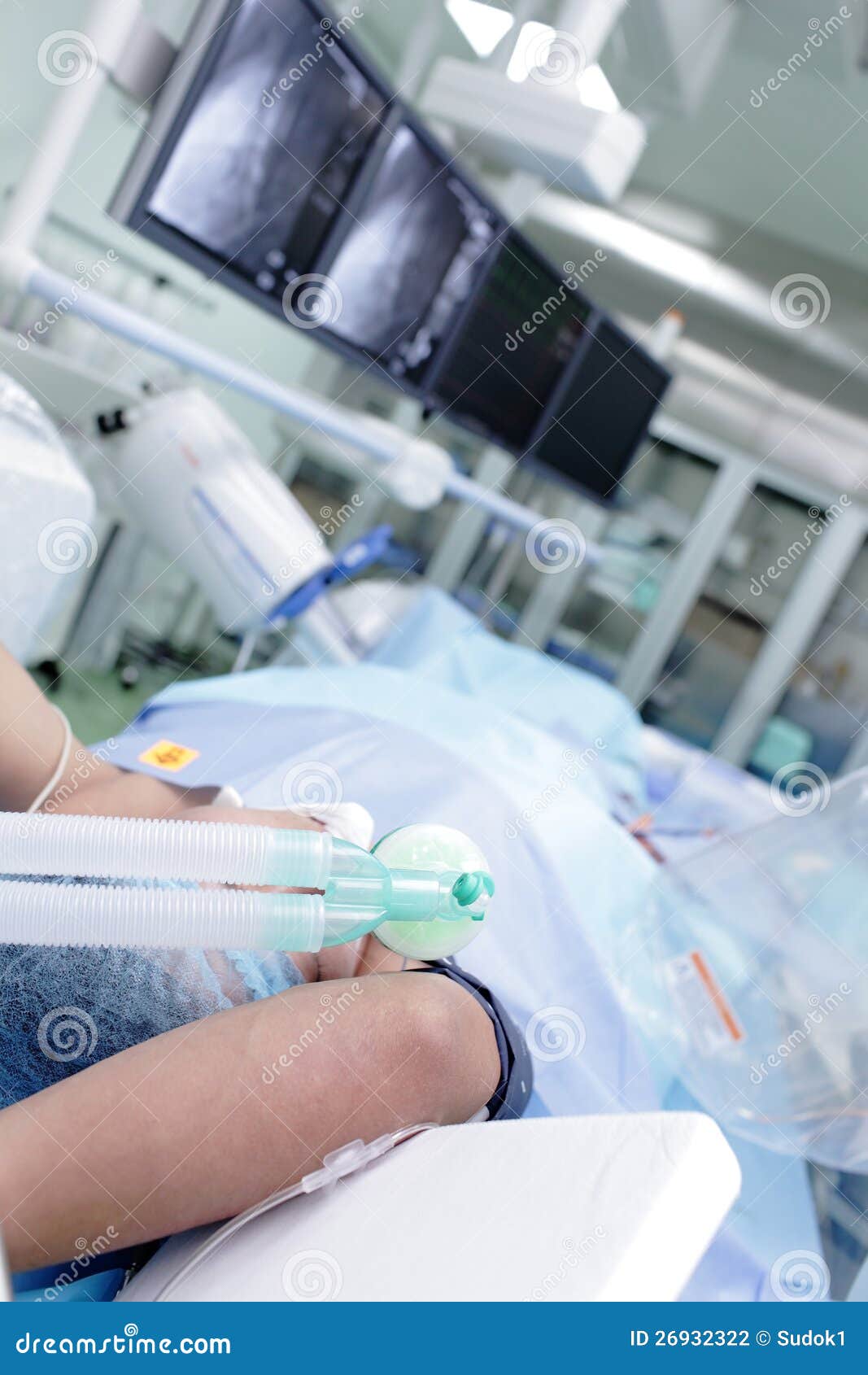 Patient on the Operating Table Stock Photo - Image of equipment ...