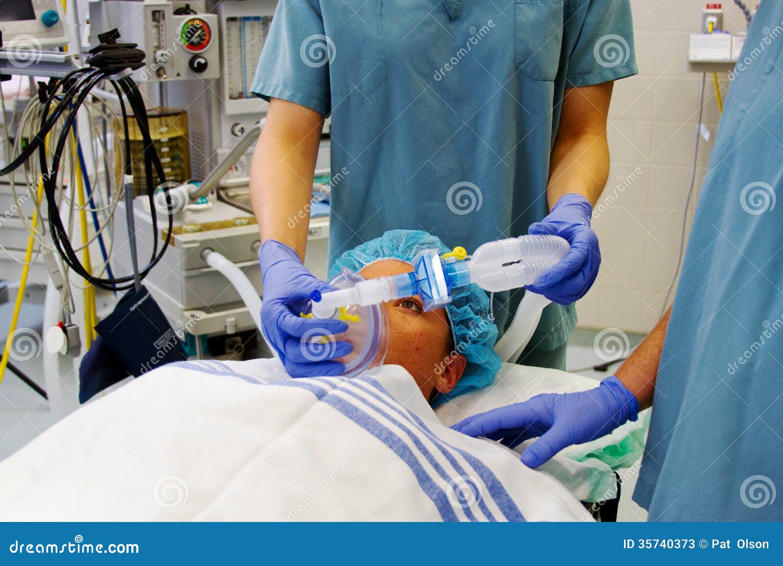 Patient on operating table stock image. Image of theatre - 35740373