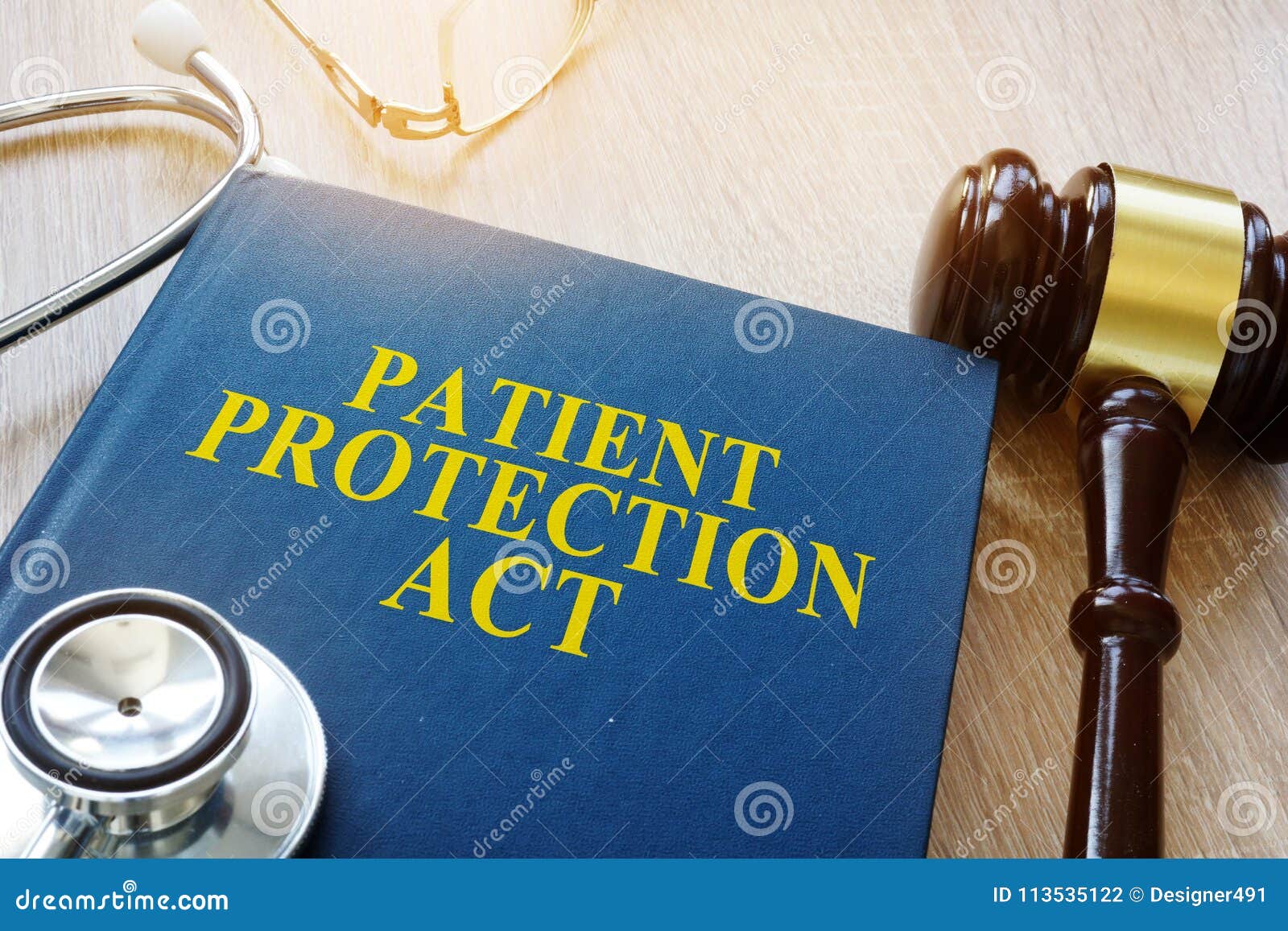 Patient Protection Act on a Table. Stock Photo - Image of business ...
