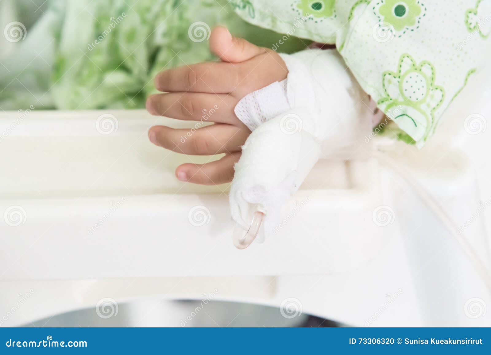 Patient S Hand with an Intravenous Drip Stock Photo - Image of ...