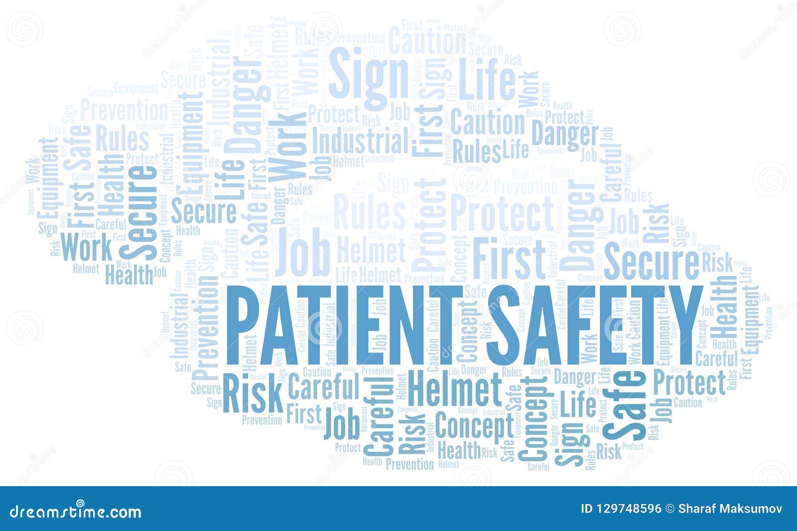 Patient Safety Word Cloud. Stock Photo | CartoonDealer.com #129748596