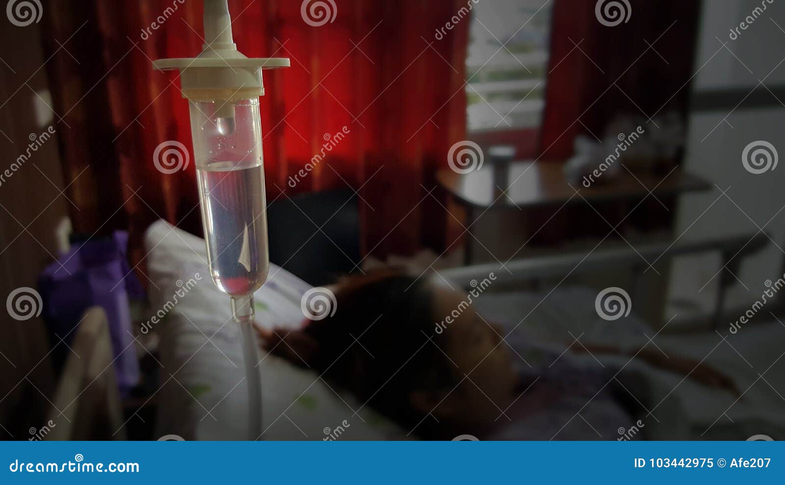 Patient with Saline Drip Bag on Bed in Hospital Stock Image - Image of ... Patient with Saline Drip Bag on Bed in Hospital Stock Image - Image of ...