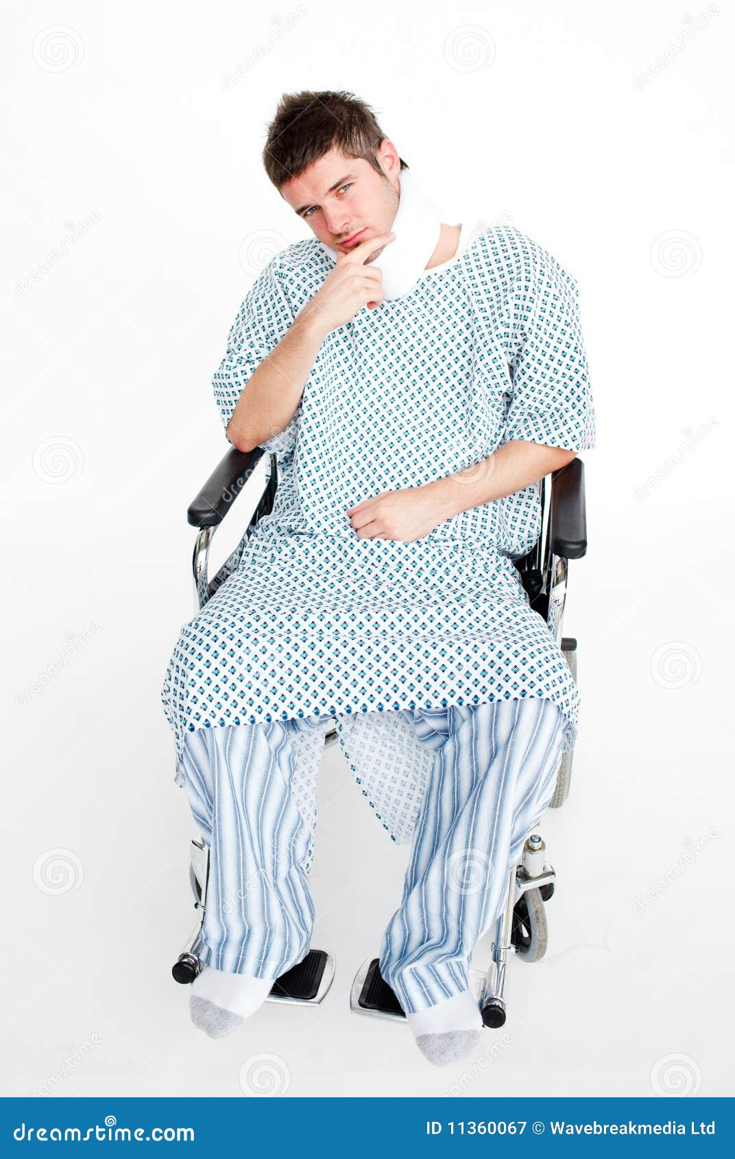 Patient Sitting in a Wheelchair Stock Image - Image of miserable ... Patient Sitting in a Wheelchair Stock Image - Image of miserable ...