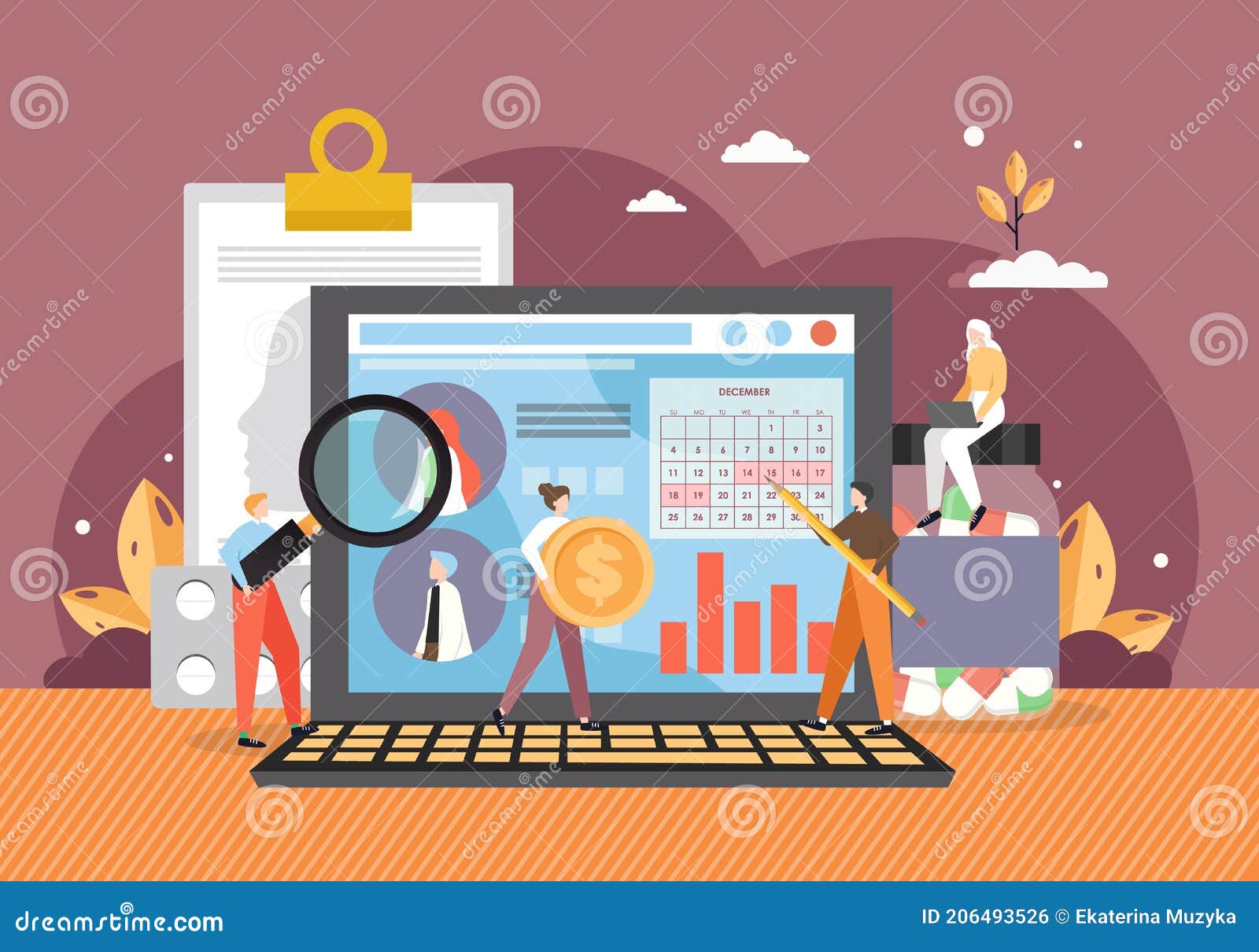 Patients Searching for Doctors, Booking Appointment Using Computer ...