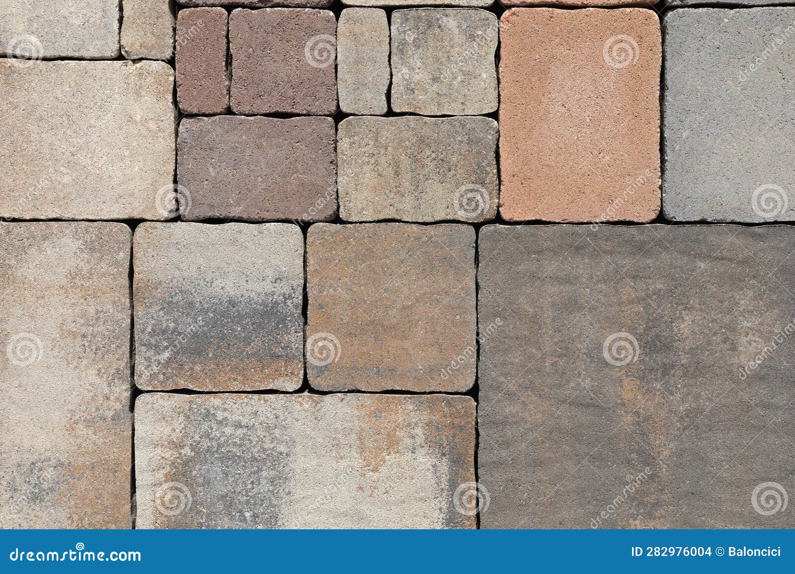 Patio Brick Tiles stock photo. Image of floor, surface - 282976004