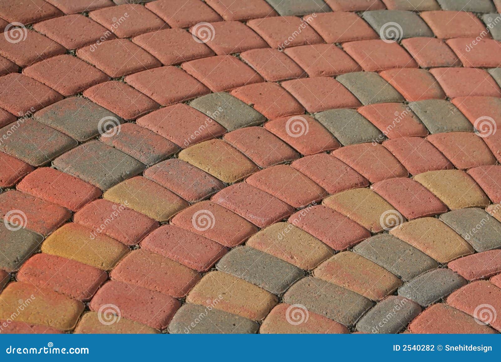 Patio-Ziegelstein-Muster stockfoto. Bild von auszug, halb - 2540282