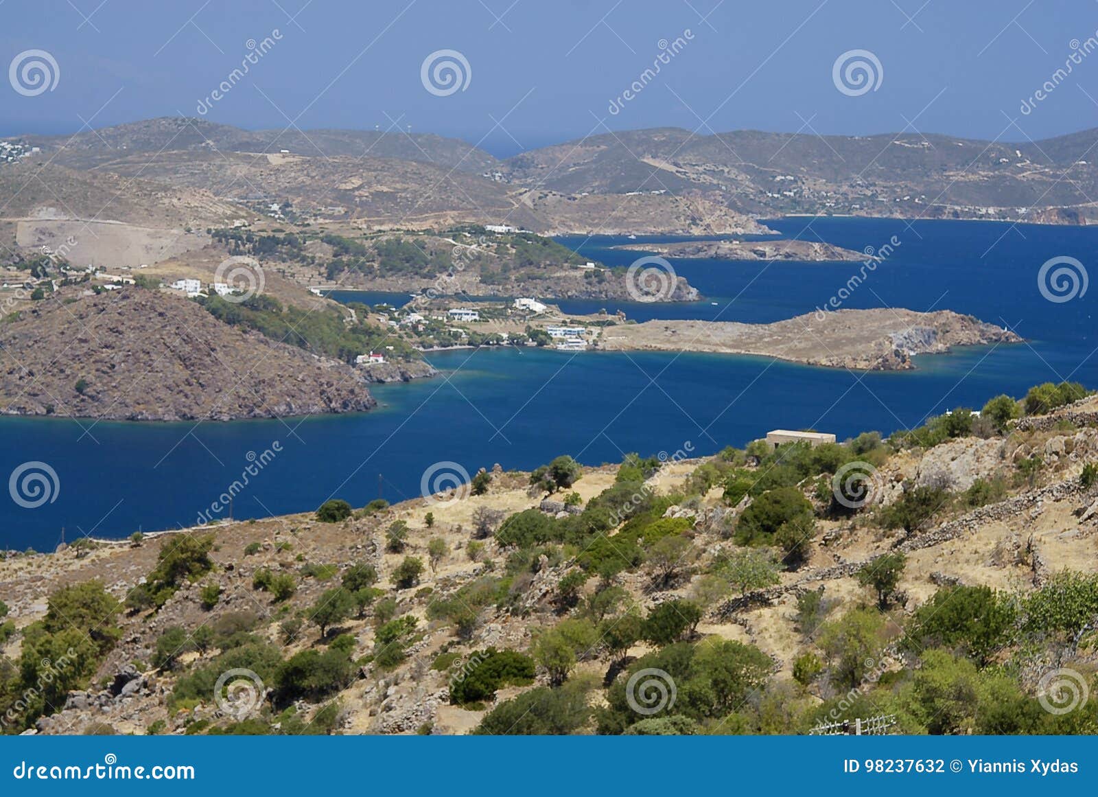Patmos Island,Greece editorial photography. Image of dodecanese - 98237632