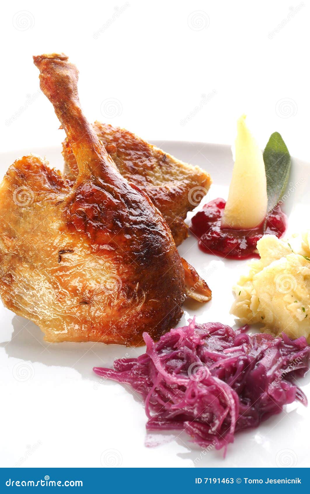 Pato asado imagen de archivo. Imagen de asador, cocinado - 7191463