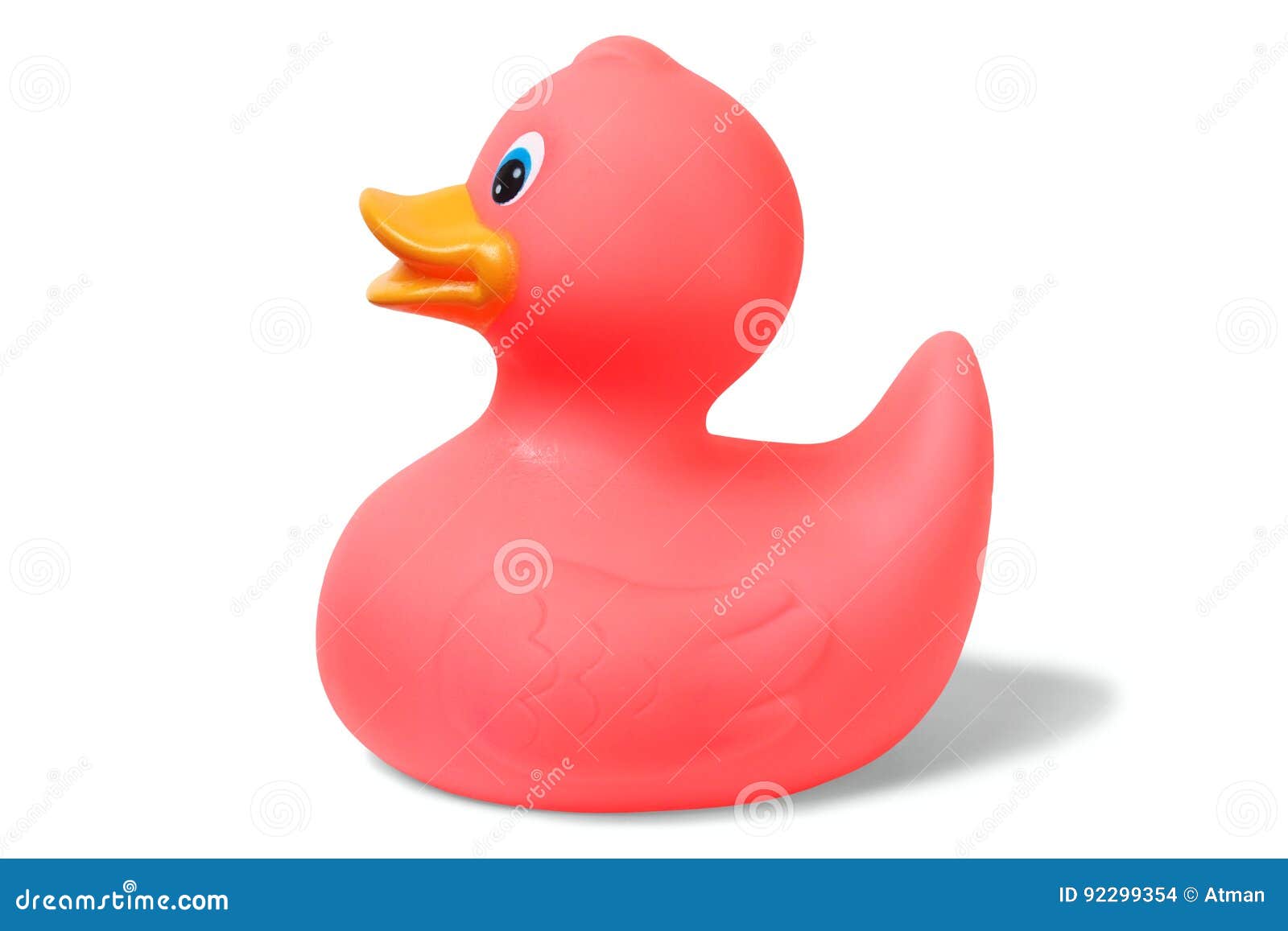 Pato De Borracha Cor-de-rosa Foto de Stock - Imagem de patinho, flutuar ...