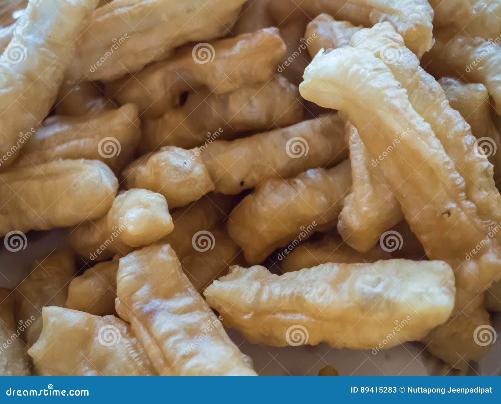 Patongko Or Deep-fried Dough Sticks, Traditional Morning Snack Or ...