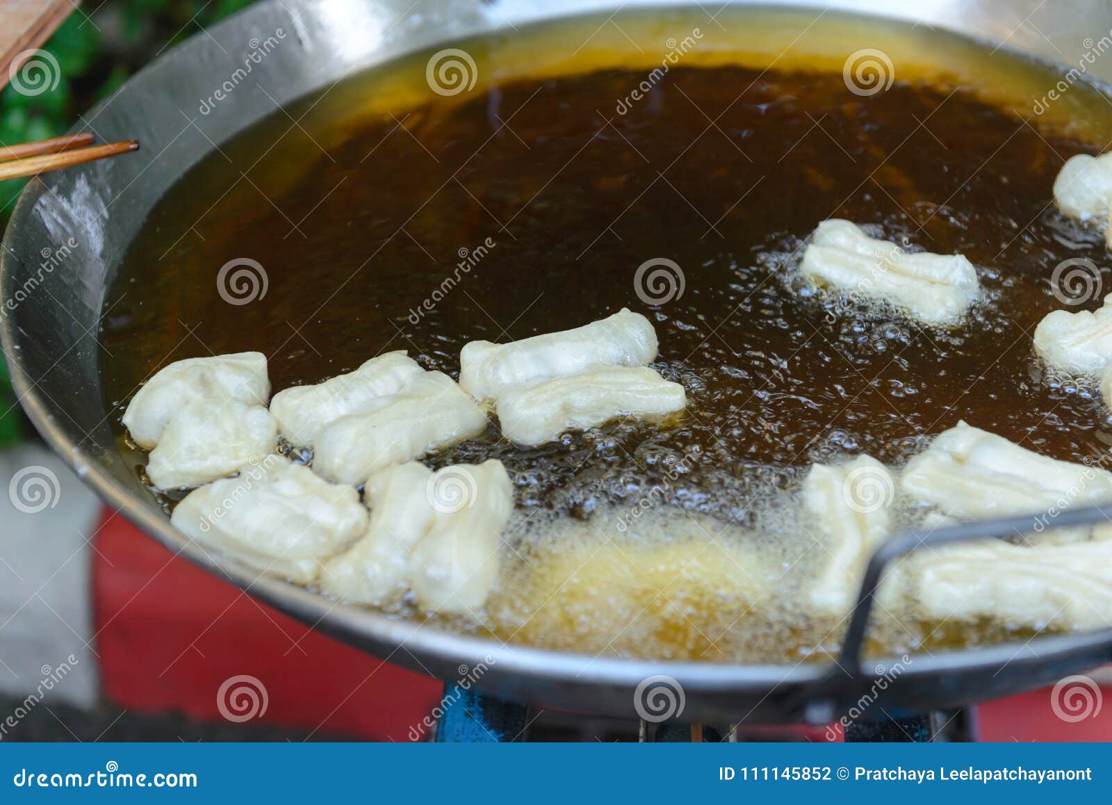 Patongko - Frying Deep Fried Dough Stick Stock Photo - Image of style ...