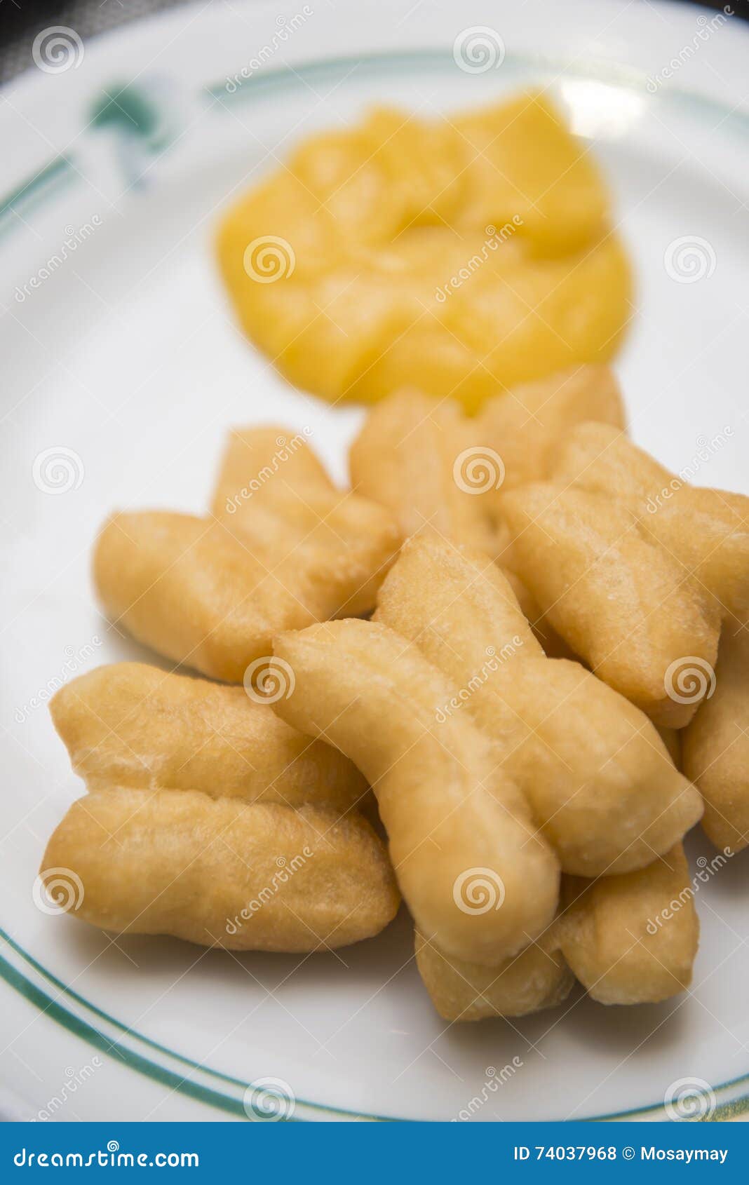 Patongko is Thai Dessert for Breakfast Stock Photo - Image of appetizer ...