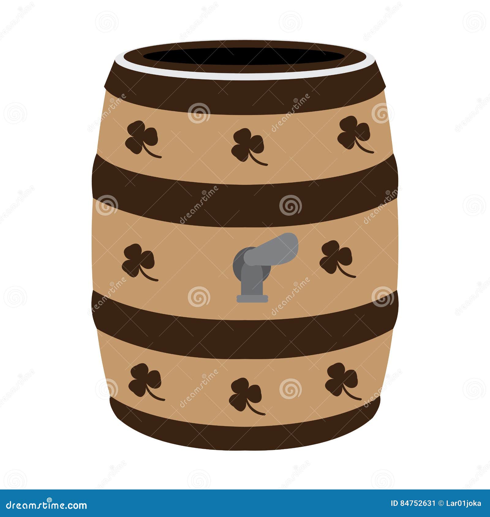 Patrick day icon stock vector. Illustration of luck, shamrock - 84752631