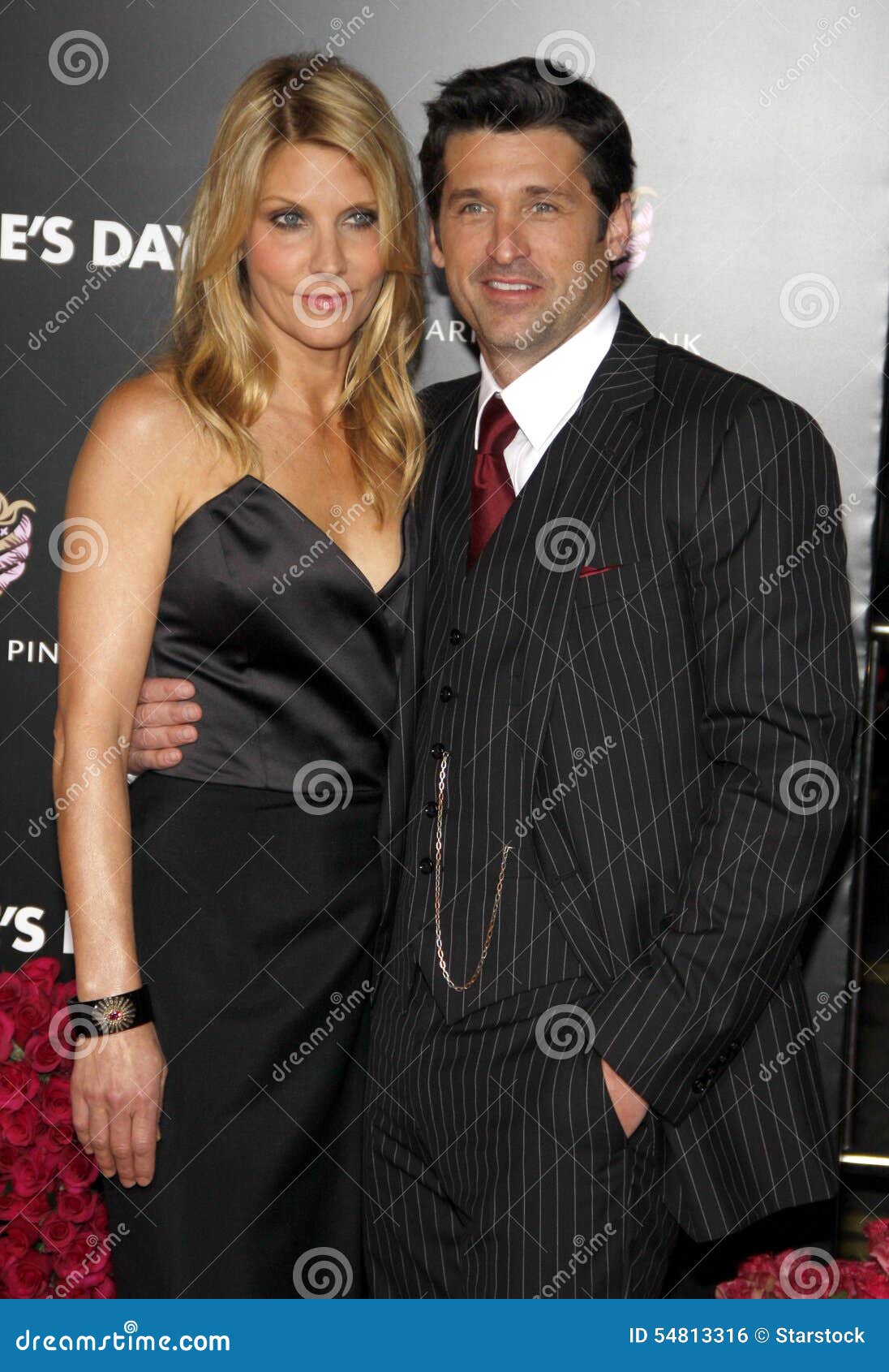 Patrick Dempsey Y Jill Dempsey Foto editorial - Imagen de california ...