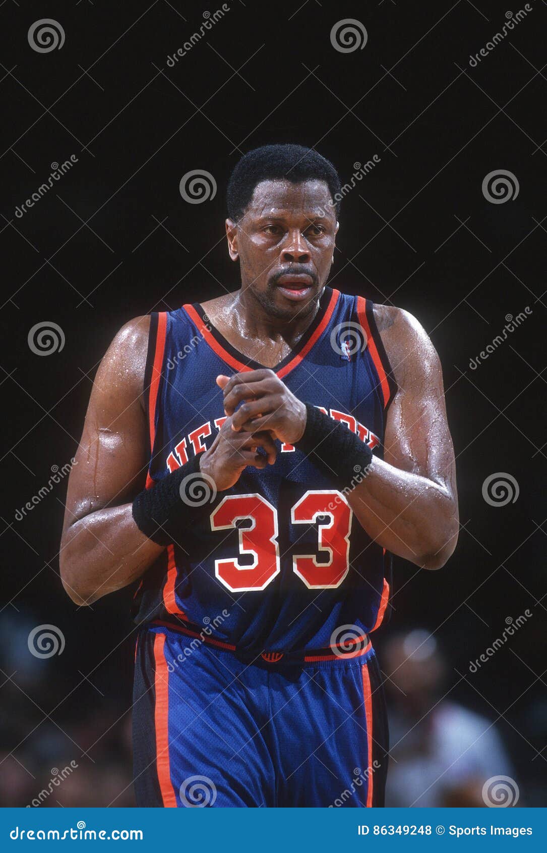 Patrick Ewing Da New York Knicks Foto de Stock Editorial - Imagem de ...
