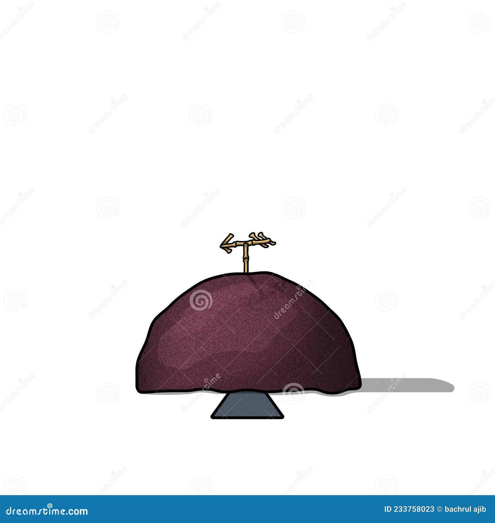 Patrick Home Illustration in Spongebob Stock Illustration ...