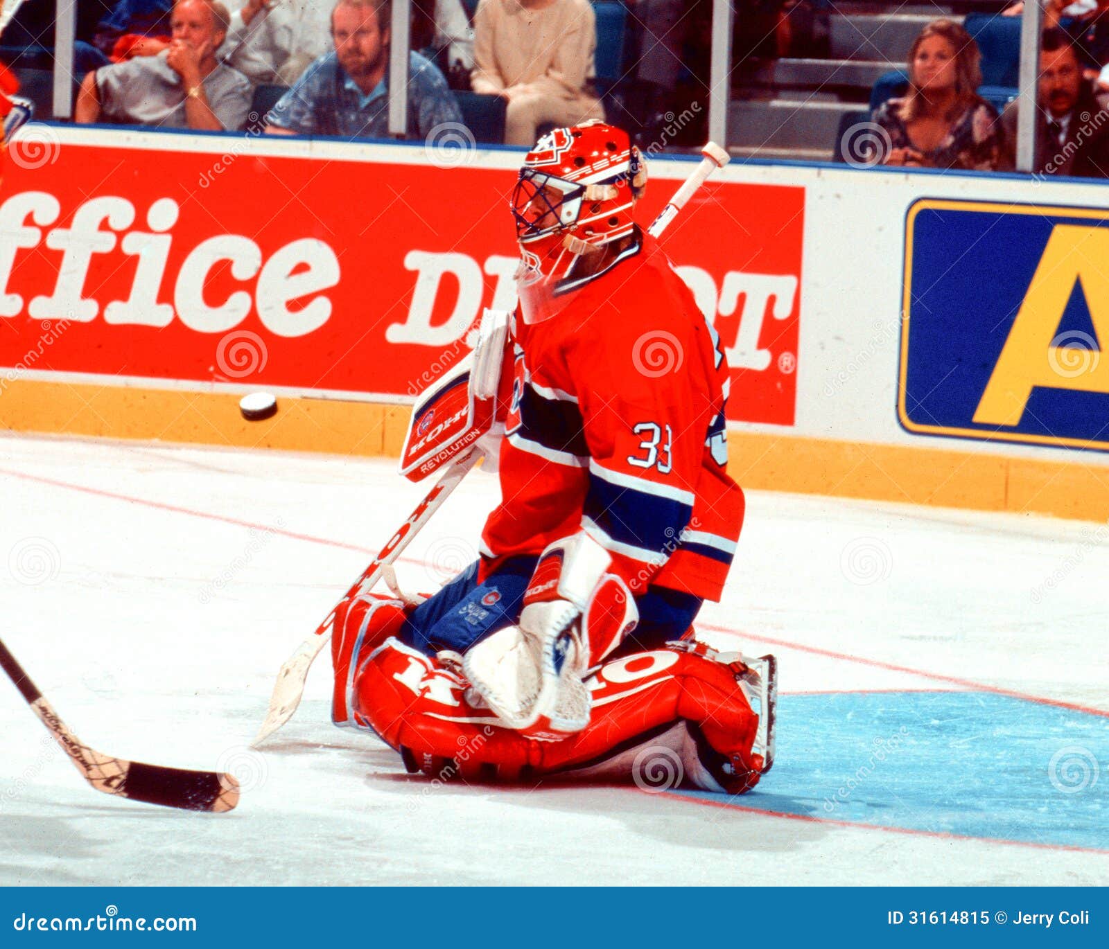 Patrick Roy Montreal Canadiens Editorial Image - Image of game ...