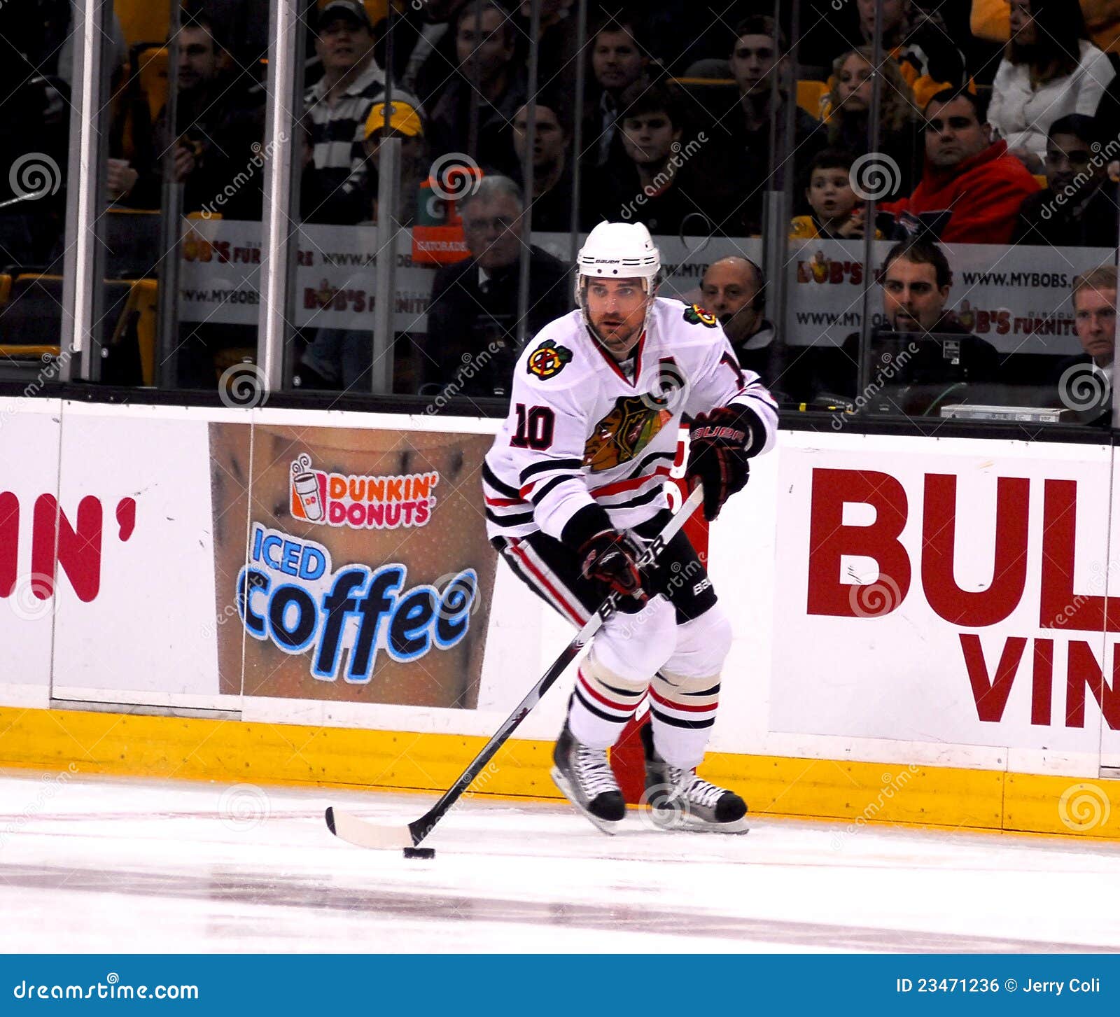 Patrick Sharp Chicago Blackhawks. Editorial Photo - Image of gloves ...