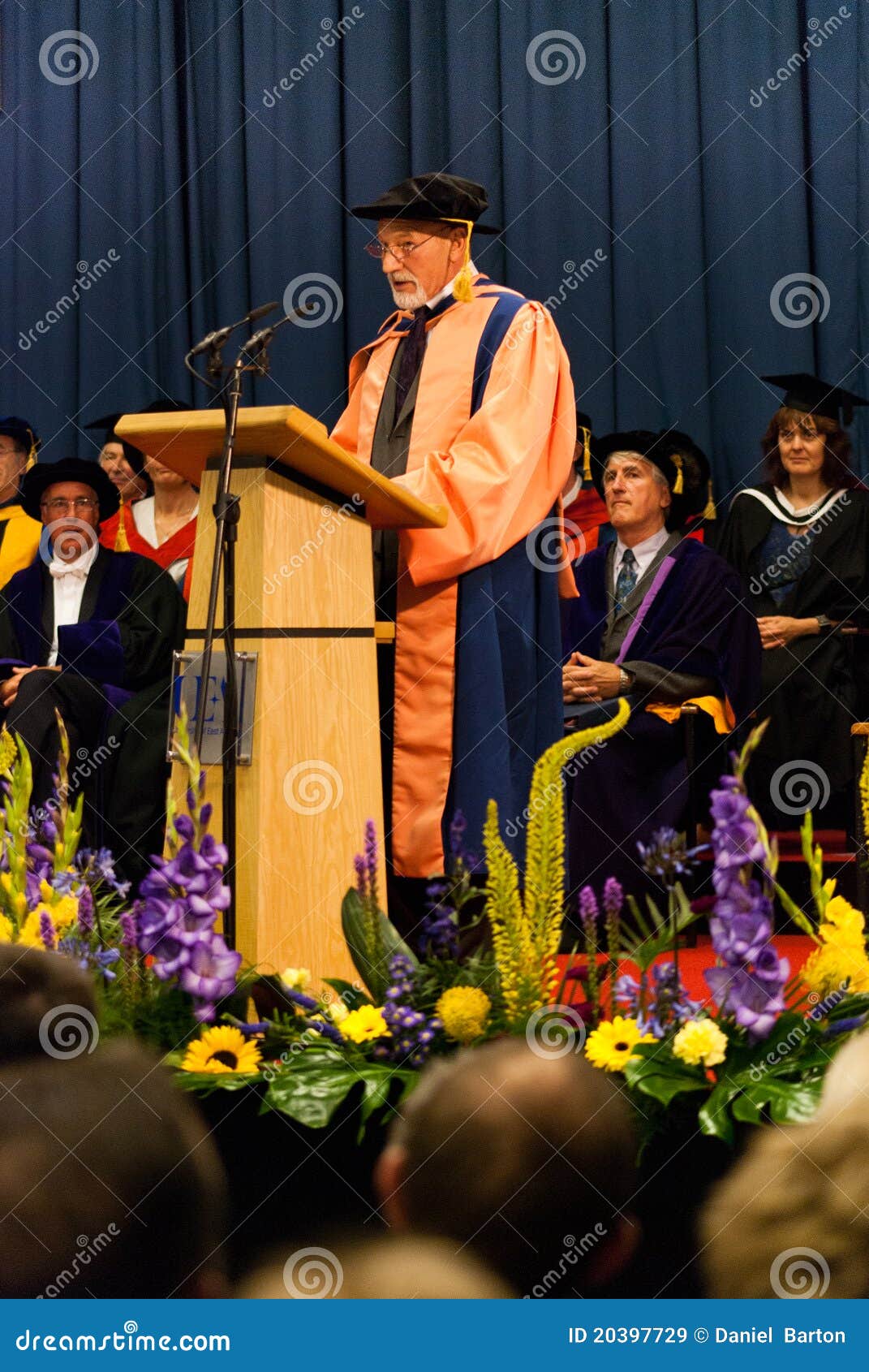 Patrick Stewart Receiving Honorary Doctorate Editorial Stock Image ...