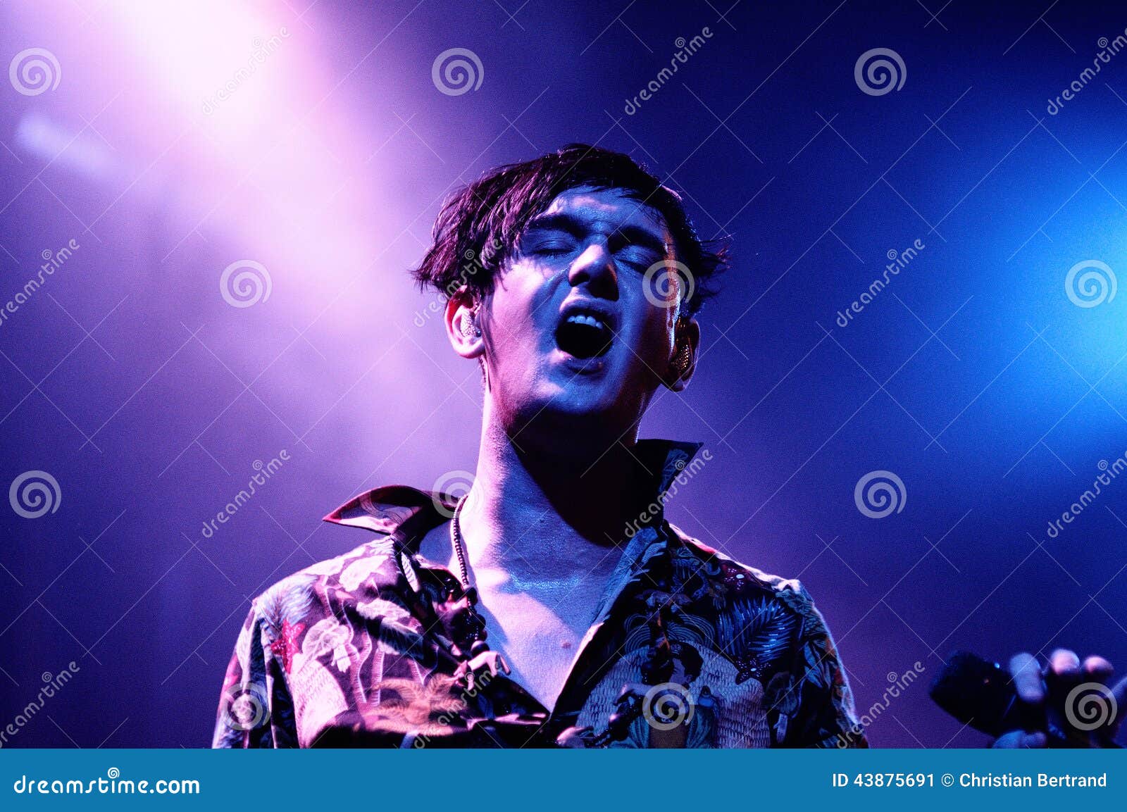 Patrick Wolf (singer from London) Performs at Apolo Editorial Photo ...
