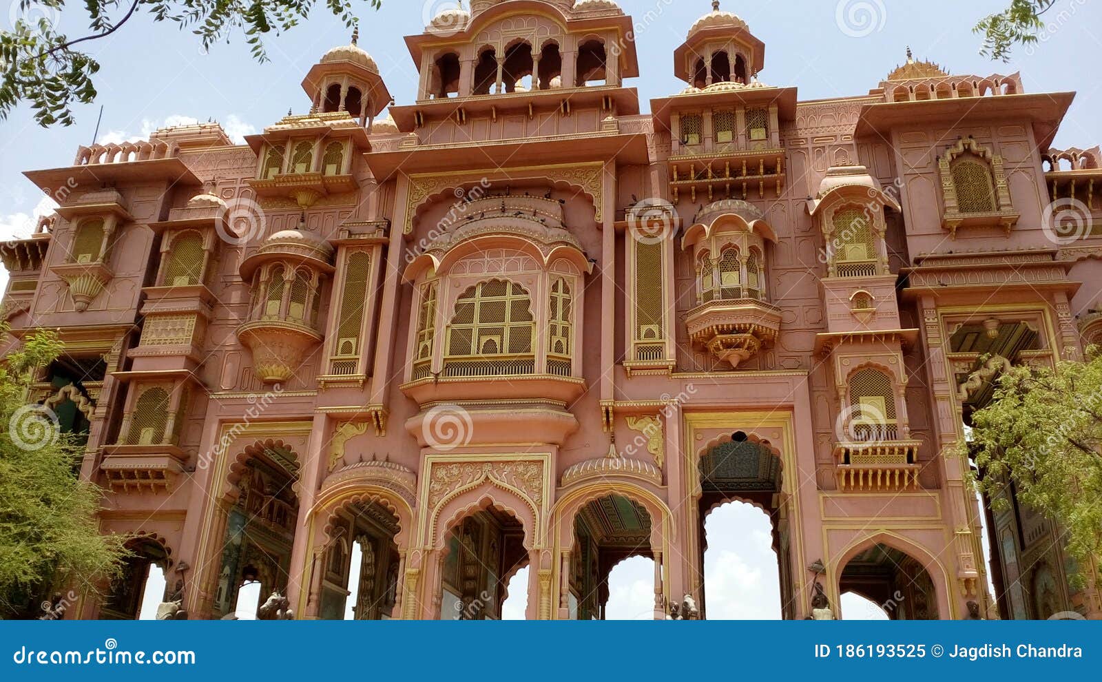 Patrika Gate in Jawahar Circle, Jaipur Stock Image - Image of ...
